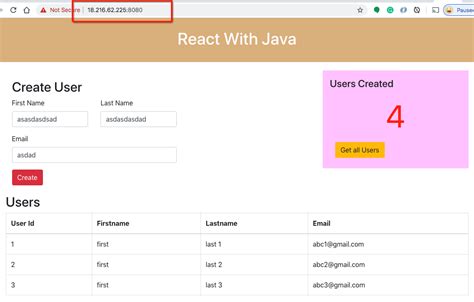 aws — deploying react app with java on ecs by bhargav bachina