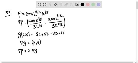 solved a company s output is given by the cobb douglas production