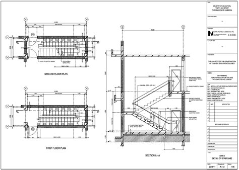 Straight Staircase Cad Design 3d Autocad Dwg File