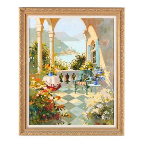 Marilyn Simandle American B 1946 Veranda Vista Haley Lot 1348 November Estate Auctionnov