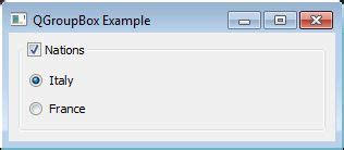 Bancaldo PyQt5 QGroupBox