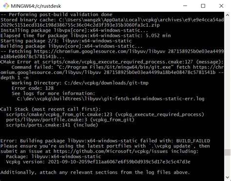 在 windows 10 系统编译 rustdesk rustdesk编译 csdn博客