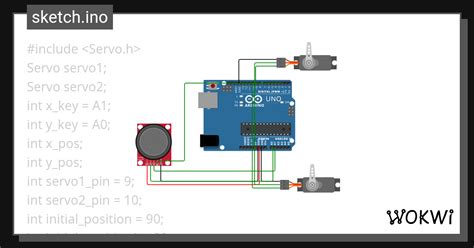 Joystick Controlled Car Wokwi Esp32 Stm32 Arduino Simulator