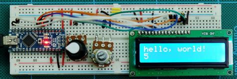 arduino with hd44780 based character lcds martyn currey