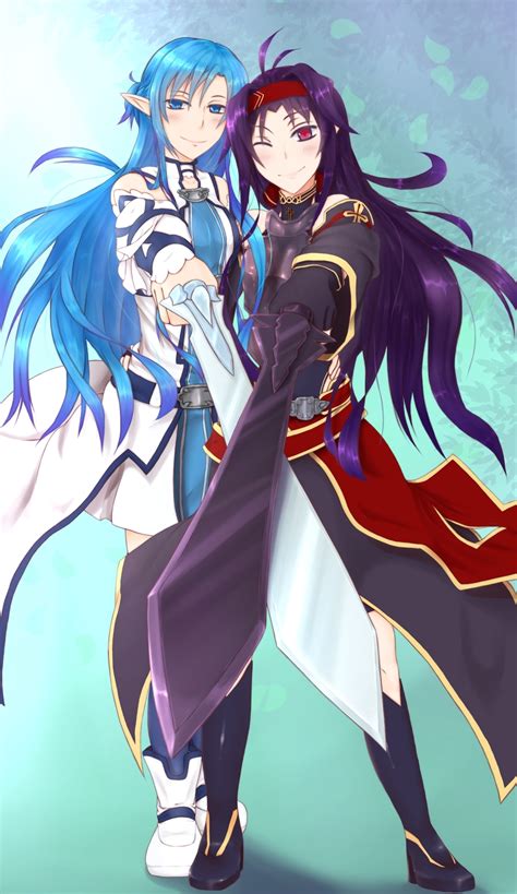 Konno Yuuki Asuna Asuna Yuuki Yuuki Asuna Sword Art Online