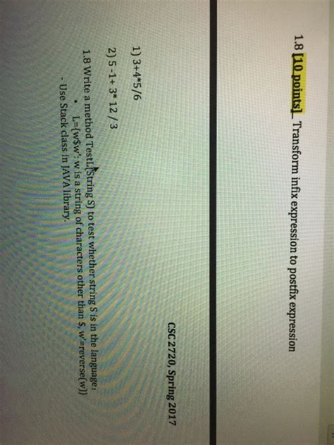Solved Points Am Going To Execute This Code With THREE Chegg Com