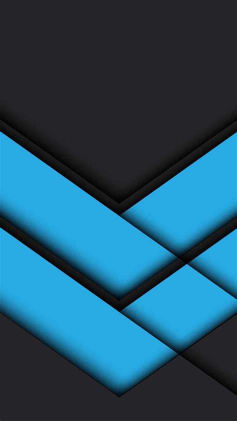 Download Blue And Black Striped Wallpaper