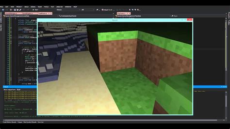 XNA Voxel Engine Game States YouTube