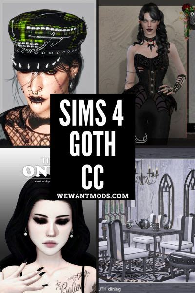25 Sims 4 Goth Cc Unleash Your Sims Dark Side Tumbex