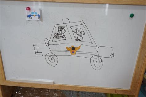 교통기관 스케치북 활동 경찰차 그리기 경찰 도안 네이버 블로그