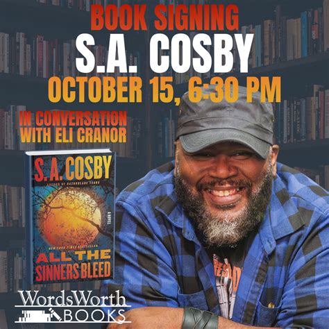 Author Event Sa Cosby Wordsworth Books