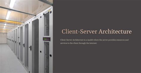 Client Server Architecture