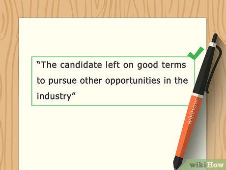 3 Ways To Answer Reference Check Questions WikiHow