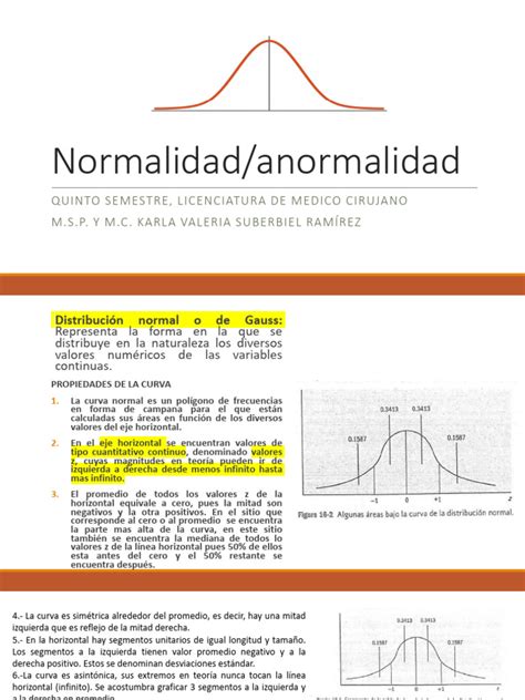 Normalidad Pdf Curva Mediana
