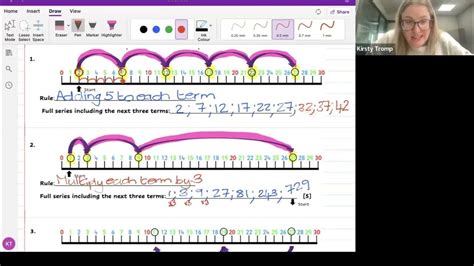 Grade 7 Maths Term 3 Numeric And Geometric Patterns Youtube