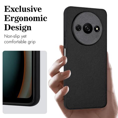 For Xiaomi Redmi A3 4G Global R20 Leather Pattern Phone Single Case Black Alexnld Com