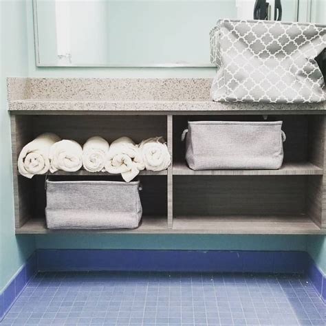 Cubbies For Bathroom Organization