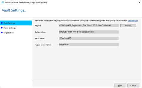 replicate hyper v virtual machines to azure using azure site recovery