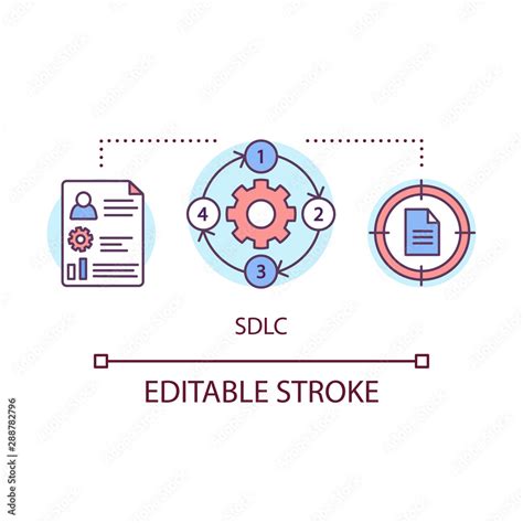 Sdlc Concept Icon Software Development Life Cycle Project Management