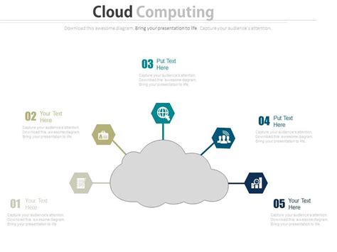 Cloud Computing Global Technology Illustration Powerpoint Template