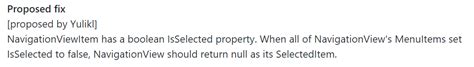 Navigationview Not Resetting Its Selecteditem If All Items Are Unselected · Issue 957