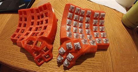 3d Printed Dactyl Manuform Keyboard Early Stages Album On Imgur