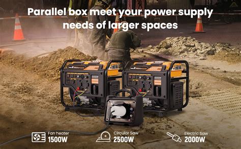 Maxpeedingrods Generator Parallel Box Generator Parallel Kit Black Uk Garden