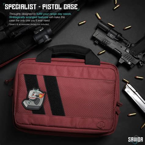 Savior Equipment Specialist Pistol Case Red Guns And Gear