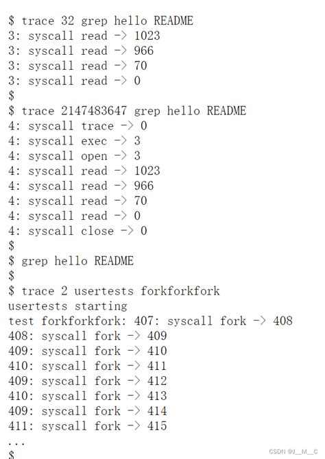 6 s081 6 1810（fall 2022）lab2 system calls mit6 s081 lab2 2022 csdn博客