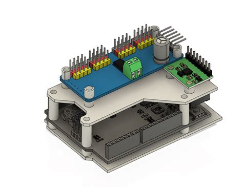 3d File Housing For Arduino Uno Pca9685 And Mpu6050 🛩️・3d Printer Design To Download・cults