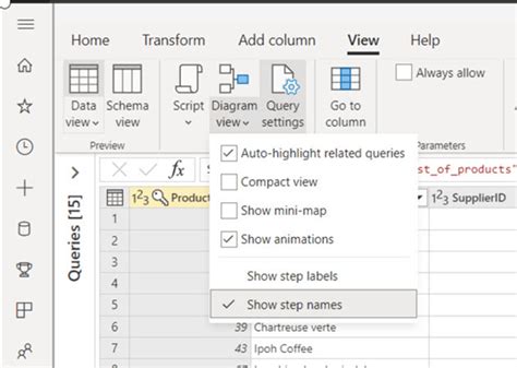 New Power Bi Diagram View And Schema View For Power Query Editing