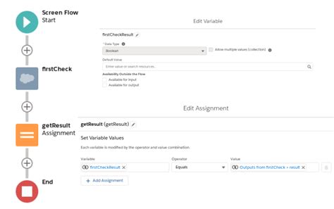 visual workflow flow error only in managed package with apex actions