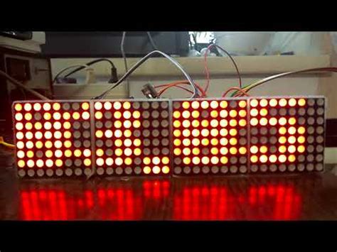 Demo 5 How To Use Arduino Esp32 To Display Information On Spi Led Matrix Artofit