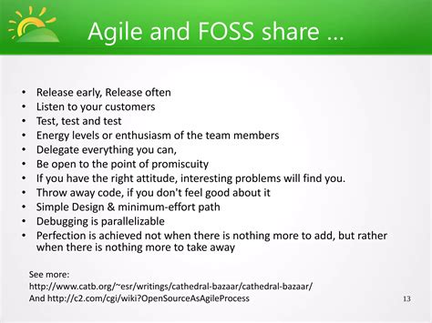 Foss And Agile Software Development Ppt Foss And Agile Software Development Ppt