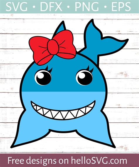 Shark Girl Svg Free Svg Files