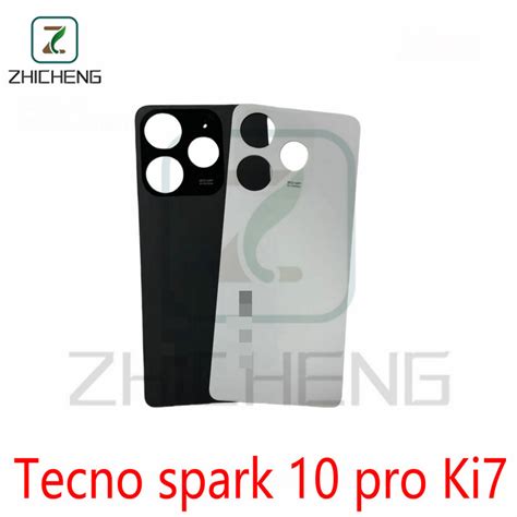 For Tecno Spark 10 Pro Ki7 Back Battery Cover Rear Door Housing Case Panel Shopee Philippines