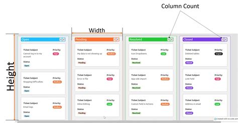 kanban component tadabase
