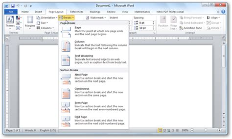 How To Use Breaks In Microsoft Word To Better Format Your Documents