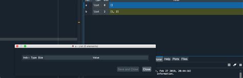 Show Clear Indication That An Array Collection Dataframe Is Empty Issue Spyder Ide