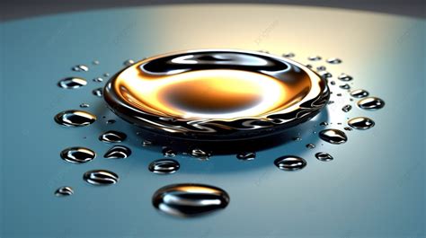 수은 방울 3d 그림의 파급 효과 액체 금속 액체 튀김 리플 배경 일러스트 및 사진 무료 다운로드 Pngtree