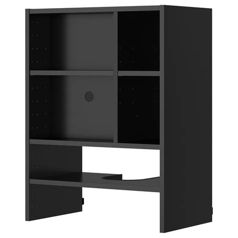 Metod Struct élément Mural Pr Hotte Intég Noir Gris 60x37x80 Cm Ikea Belgique