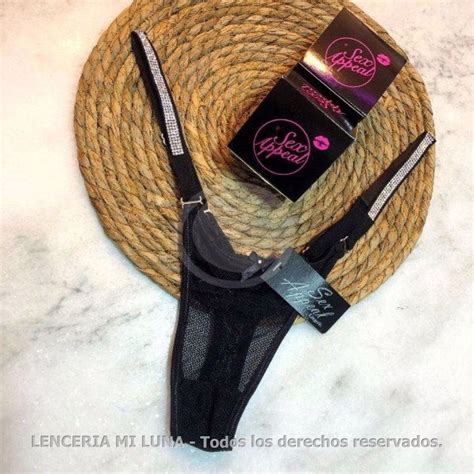 Sex Appeal Art 6b Regulable Hilo Doble Tira Con Detalle De Strass