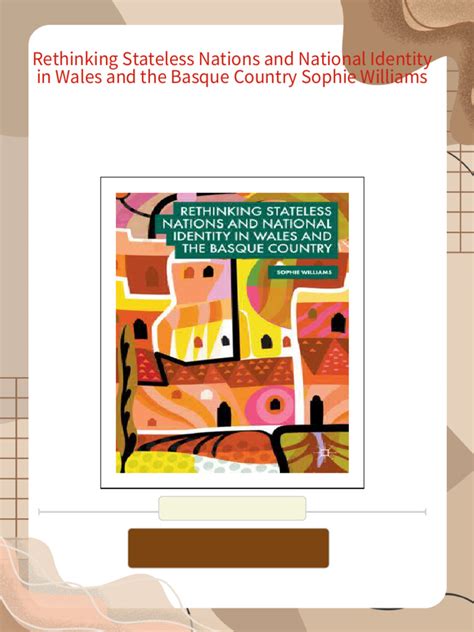 Rethinking Stateless Nations And National Identity In Wales And The