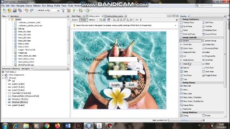 Tutorial Membuat Tampilan Login Gui Menggunakan Netbeans Youtube
