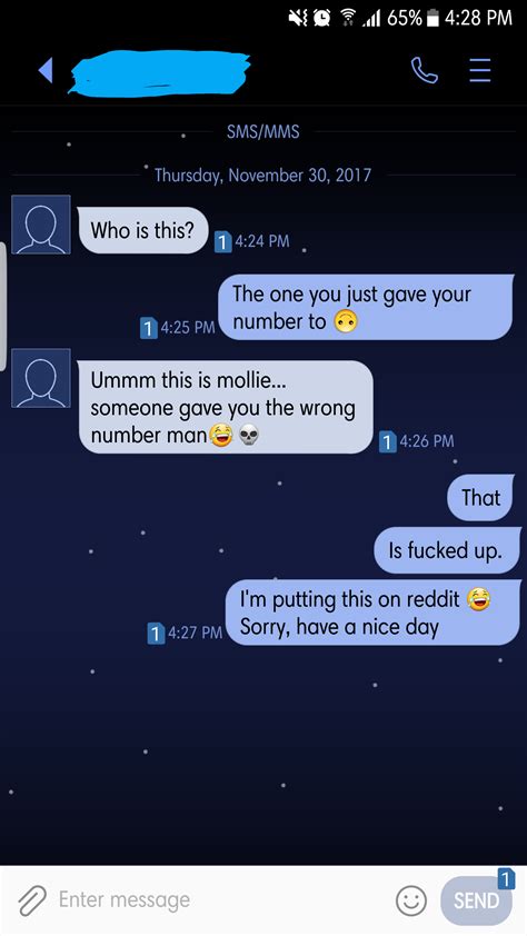 So A Girl On Tinder Gave Me Her Number My First Text Was Hello Cute Person Then Thats What