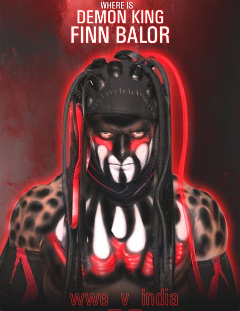 Finn Balor Demon King By Jvd07 On Deviantart