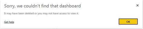 Bug Power Bi Dashboard Navigation Microsoft Fabric Community