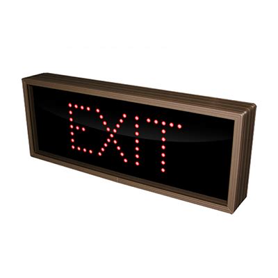 EXIT LED Sign Trafficsafetywarehouse Com