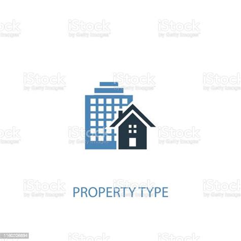 속성 유형 개념 2 색 아이콘입니다 간단한 파란색 요소 그림입니다 속성 유형 개념 기호 디자인입니다 웹 및 모바일 Ui Ux에 사용할 수 있습니다 가정 생활에 대한 스톡