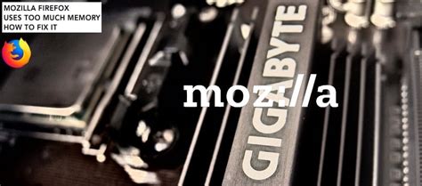 How To Fix Firefox High Memory Usage